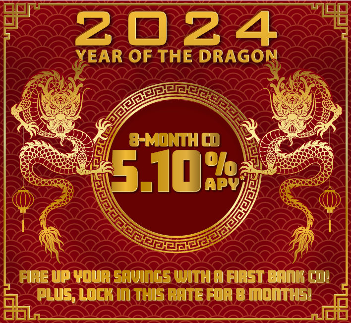 CD Promotion | MO IL CA Certificate of Deposit | First Bank